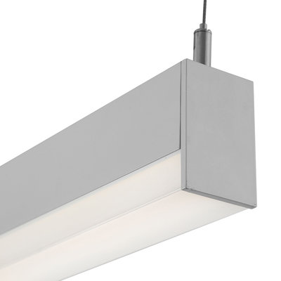 Aluminum Suspension 5065 3570 LED Linear Pendant Light Fixtures Office Meeting Room