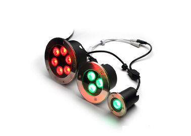 Waterproof Solar Underground Light Multicolor Outdoor 3w 9w 12w DMX 24V 85% Efficiency