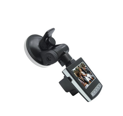 1080P Dual Camera Car DVR With Microphone / Speaker / Wide Dynamic High Definition Camera