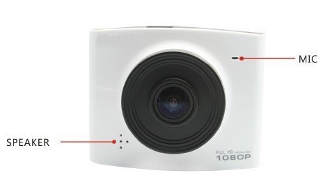 4 x Zoom WDR TFT SD Mini Full HD 1080P Car DVR Camera Recorder DC 5V / 1000MA