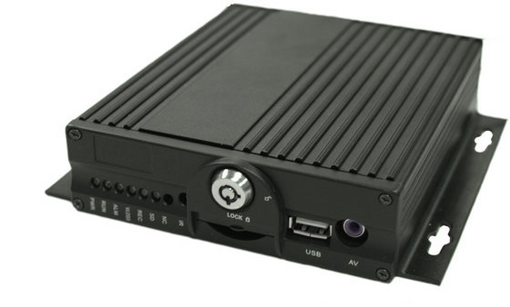 Mini Black H.264 Network DVR , Bidrectional PTZ Control Motion Detect Box