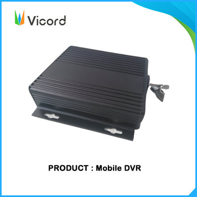 Network SD Mobile Car DVR , 4 CH D1 Real-time Motion Detection DVR