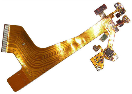 FR4 Single Side Stiffener Flexible Printed Circuit Board With Lead Free Finishing