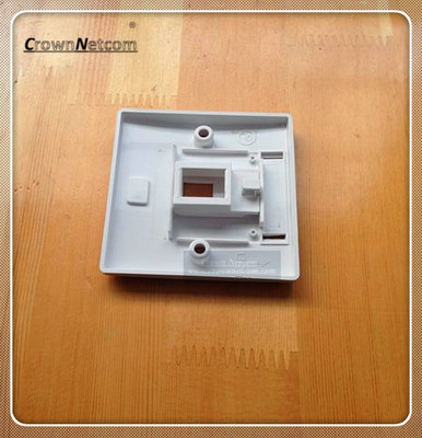 1 port RJ45 Face Avant 1 port Network Face Plate