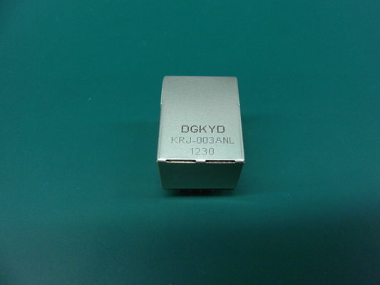 J0011D01BNL RJ45 Cat5 Right Angle Ethernet Cable Couplers Tab-Down 90 Degree 21.3mm