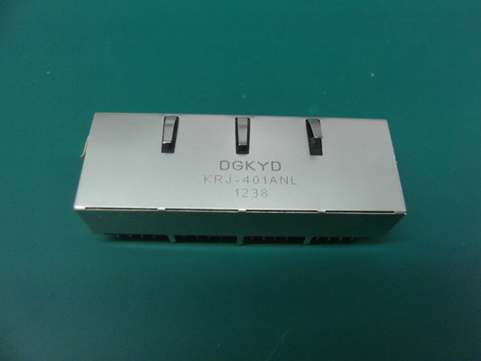 Multi Port Keystone Modular RJ45 Jack With 4 Port 1 x 4 Right Angle
