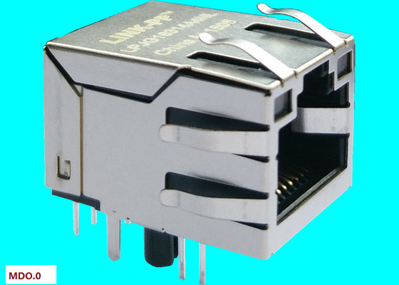 POE RJ45 Jack MOX-RJ45-1815GYV 10 / 100M LPJ16249A28NL With RESISTOR Leds