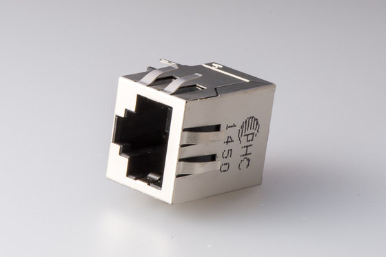 10 / 100BASE 1x1 Tab Down Transformer RJ45 without  LED, PHC Network Connector