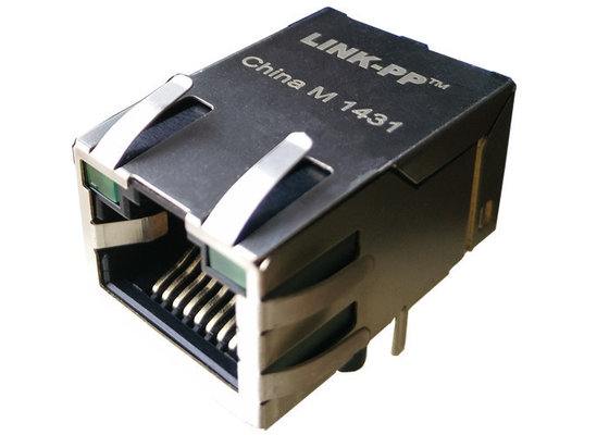 HFJT1-E1G46-L11RL , RJ45 With Integrated Magnetics 10 vias PCB Development Board