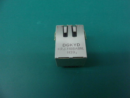 HFJ11-1G02ERL Power Over Ethernet PCB 10 Pin RJ45 Connector 10p8c ODM