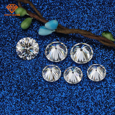6.5mm 1 carat d color near colorless round cut loose moissanite