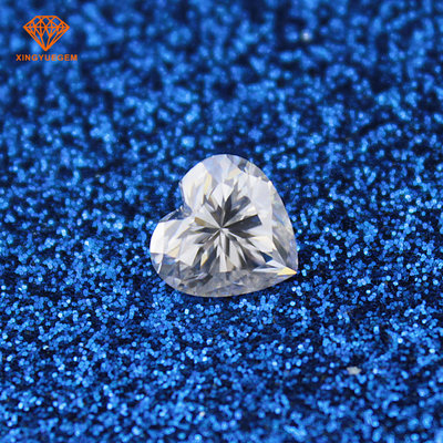 Factory high polished 5 carat 11*11mm white Moissanite Loose for DIY jewelry