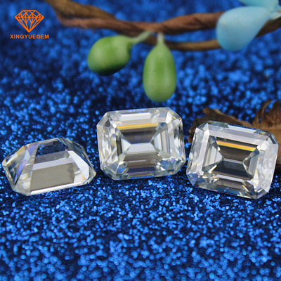 7.5*6mm 1.5 Carat Tested positive off white VS VVS moissanite loose