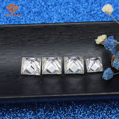 Excellent princess cut 8mm 2 carat jewelry diamond moissanite best price wholesale