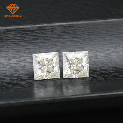 Excellent princess cutting VS VVS EFGH moissanite man made loose diamonds