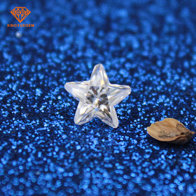 6.5*6.5mm 1 carat five pointed star  lab created  loose moissanite for diamond
