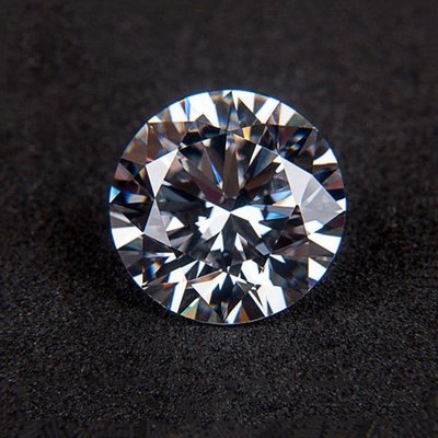 China forever one d diamond color white synthetic moissanite gemstone
