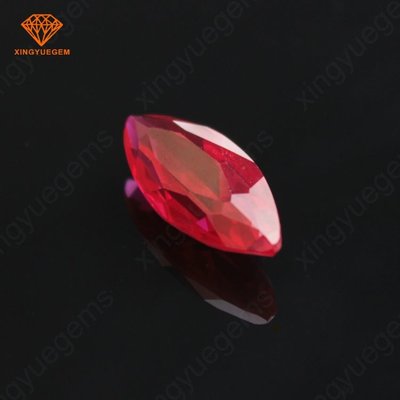 wholesale jewerly marquise shape 5# ruby loose gemstone for diamond rings