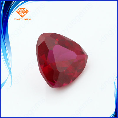 China factory price Trillion shape 8# synthetic corundum ruby stones