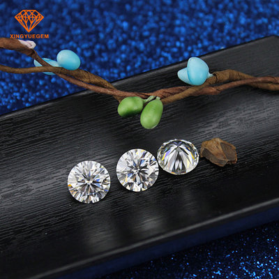 Forever brilliant round moissanite loose stone,lab grown white diamonds,moissanite wholesale price per carat