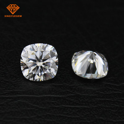 High purity VVS 6.5*mm 1 carat forever brilliant cushion cut sparkle white moissanite diamond