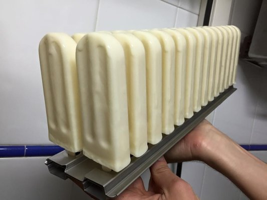 China Stainless steel ice lolly moulds semi industry brida megamid megamix ataforam type commercial use manual mold supplier