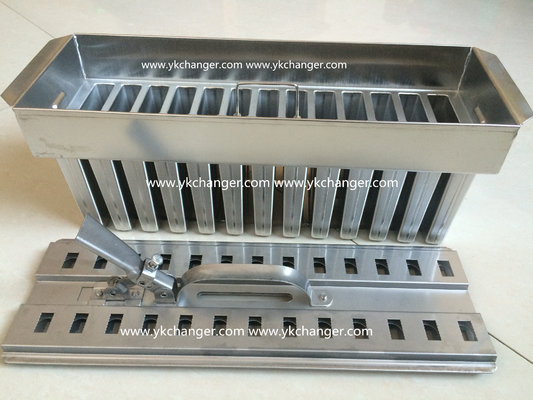 stainless steel ice pop mold ice cream mould popsicle mold commercial use freezer mold tray with helix extractor supplier