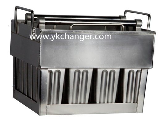 metal ice popsicle frozen mold high quality ice pop mold stainless steel popsicle mold box supplier