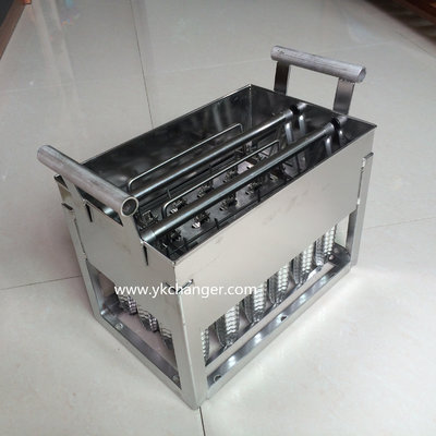 Italian type 24PCS stainless steel ice cream mould frozen pop mold popsilce mold basket supplier