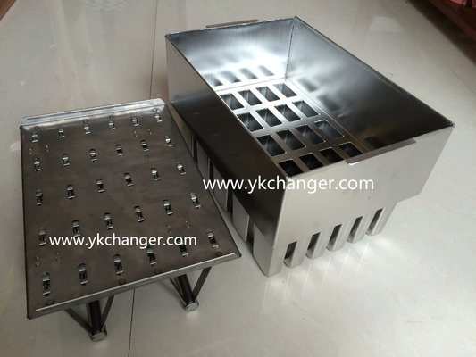 4oz Holanda Tipo Paleta Tray Mould for Popsicle High quality metal ice cream mold supplier