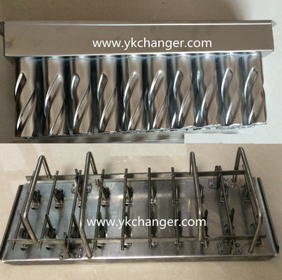 Ice pop molds stainless steel ice frozen pop mod SS drill shape with stick holder supplier