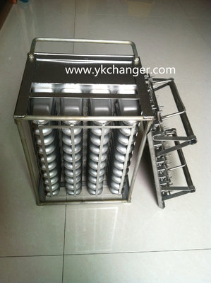 Ice Pop mold set stainless steel commercial use manual type with stick holder supplier
