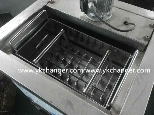 Freezing ice pop ice lolly machine for basket mold or tray mold supplier
