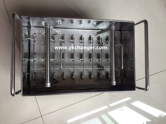 Ice Pop mold set stainless steel commercial use manual type with stick holder supplier