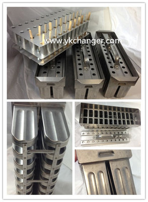 Ice cream forms stainless steel 304 popsicle maker molds set box stick extractor aligner supplier