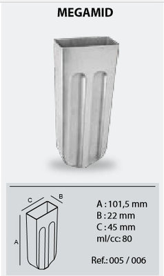 Metal ice cream mold for poles stainless steel box ice pop mold with stick extractor supplier