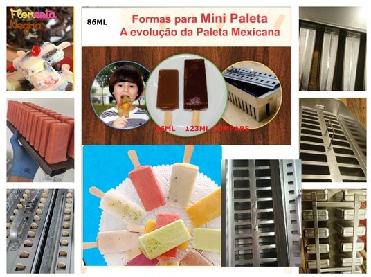 Icy pop molds box metal ice cream molds set stainless steel with stick holder stick aligner paleta shape supplier