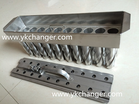 Ice pop molds stainless steel ice frozen pop mod SS drill shape with stick holder supplier