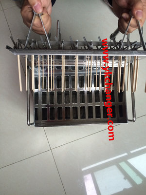 SS304 ice cream mould 3x10 30pieces ice lolly mould ice pop mold popsicle mold supplier