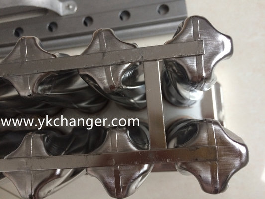 Stainless steel mold ice cream maker ice lolly maker ice pop maker popsicle maker mold 95ml 2X9 18cavities supplier