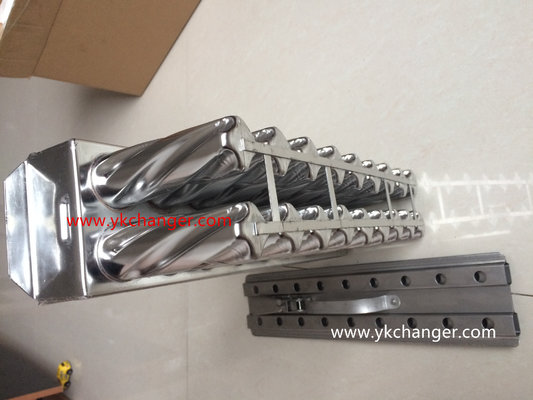 Drill popsicle mold stainless steel frozen pop mold ice lolly mold ice cream mold 2X9 18cavities with stick extractor supplier