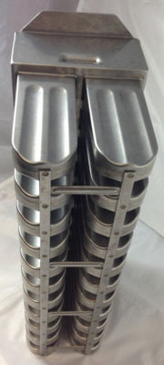 Stainless steel frozen pop ice molds semi industry brida megamid megamix ataforam type commercial use manual mold supplier