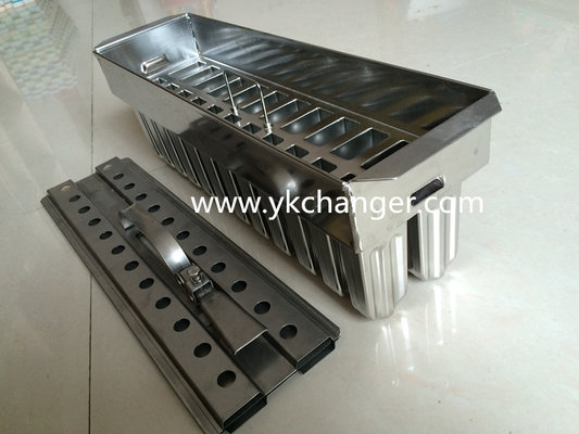 Stainless steel ice cream form ice cream maker ataforma molds with stick extractor hot sale high quality supplier