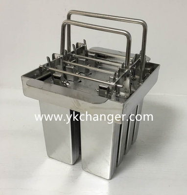 Ice pop molds DIY home use stainless steel food grade high quality 8pieces each time with stick holder supplier