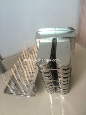 Mold ice cream form ice lolly freezer use only 5 different size for you to select with stick holder extractor supplier