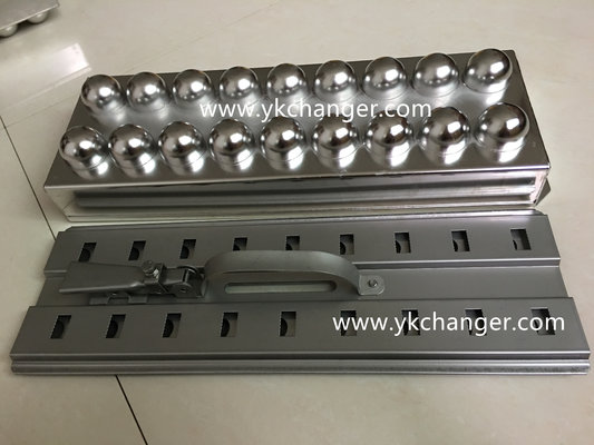 Ice cream ice lolly mould design 2x9 18mold 23ML bombom ataforma type with stick holder high quality supplier