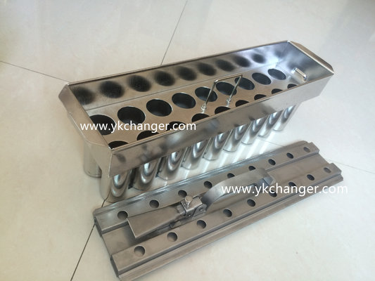 Ice lolly candy molds Ice cream candy moulds 2x9 18cavities volume as per buyer requests with stick extractor supplier