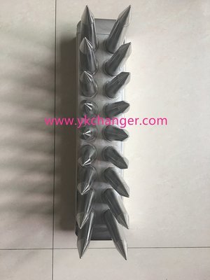 Stainless steel Kulfi ice cream candy moulds ice lolly moulds set 2x9 18cavities 76ml with stick extractor high quality supplier
