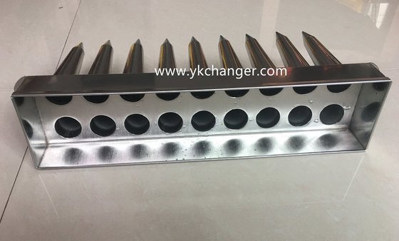 Metal Kulfi ice cream candy moulds ice lolly moulds set  2x9 18cavities 76ml with stick extractor high quality supplier