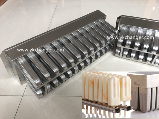 Stainless steel Ice cream forming molds ice cream freeze machine mold commercial use high quality with stick extracter supplier